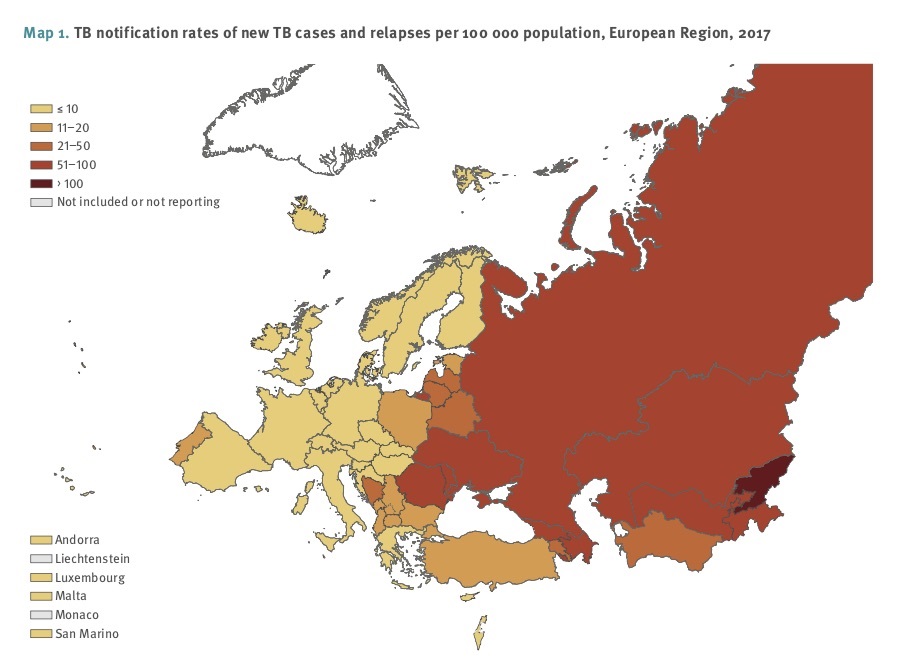 TB Remains A Major Public Health Problem In Europe, Report Finds ...