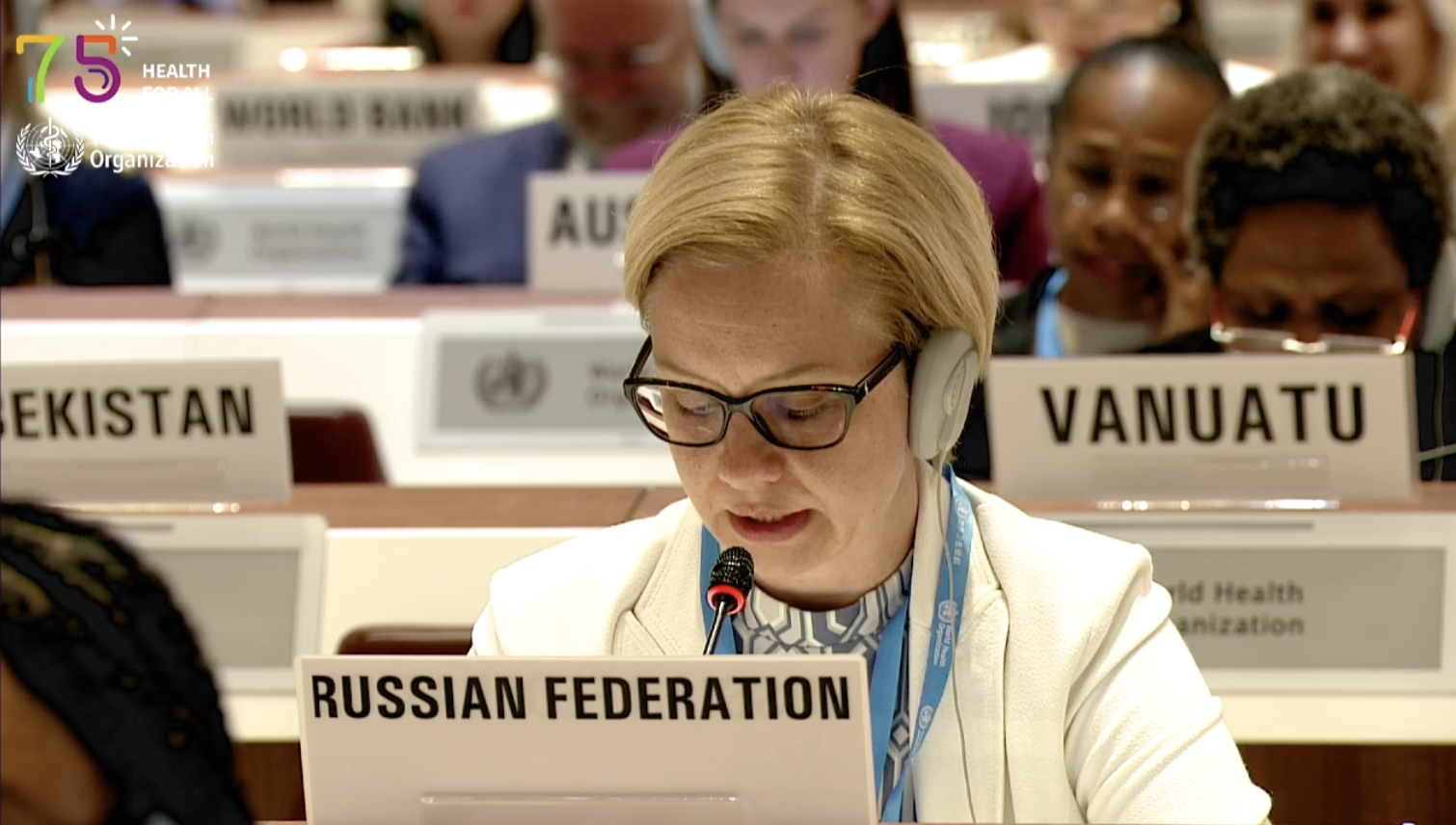 Ukraine Allies Call On World Health Assembly To Condemn Russian ...