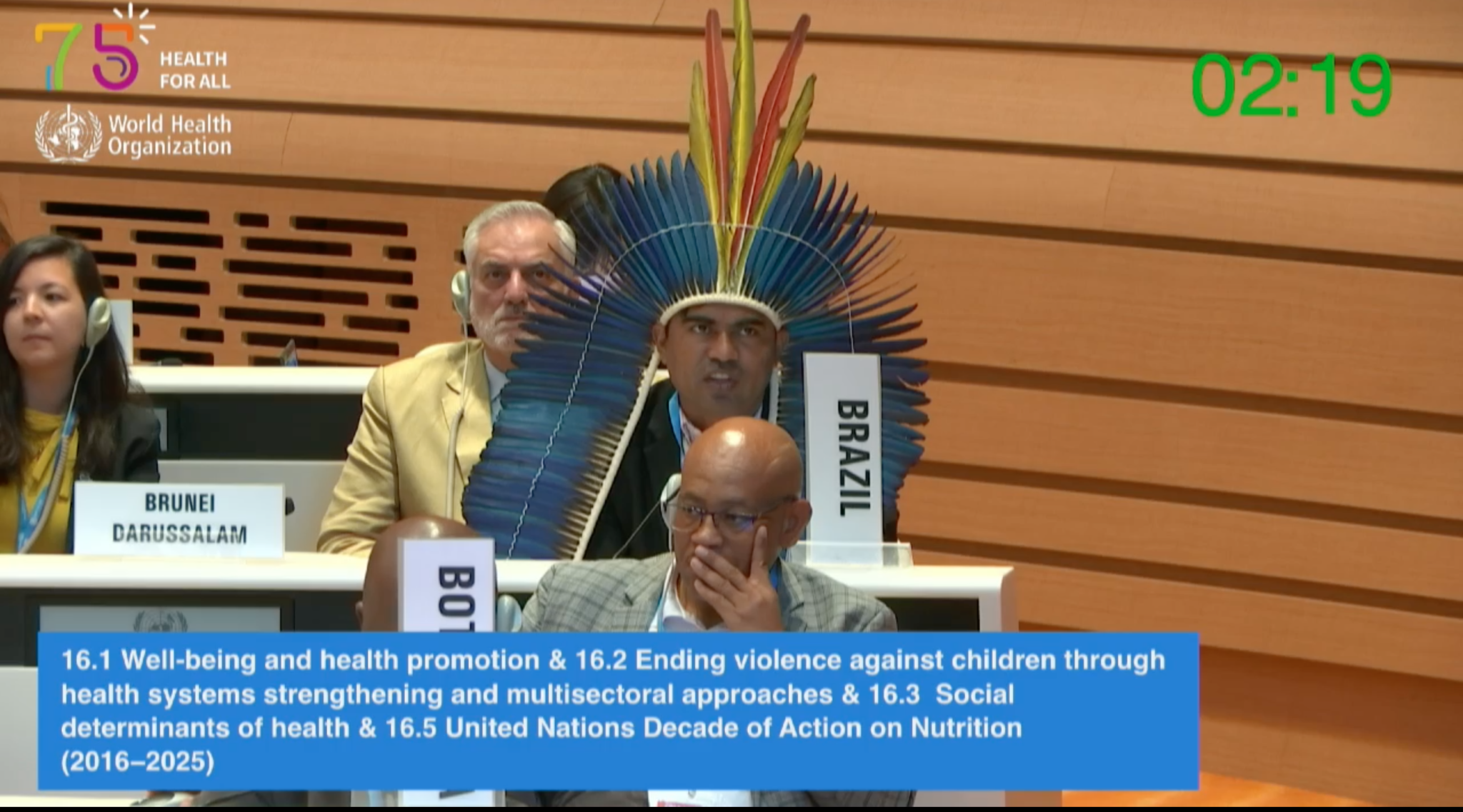 Resolution On Health Of Indigenous Peoples Approved By WHA - Health ...