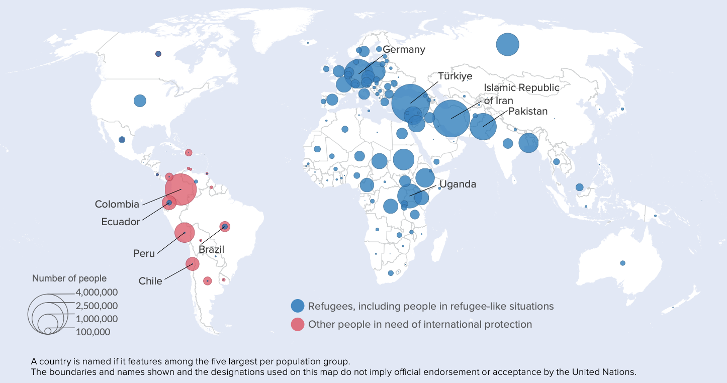 Record Number Of Refugees Are On The Move And Climate Change Threatens ...