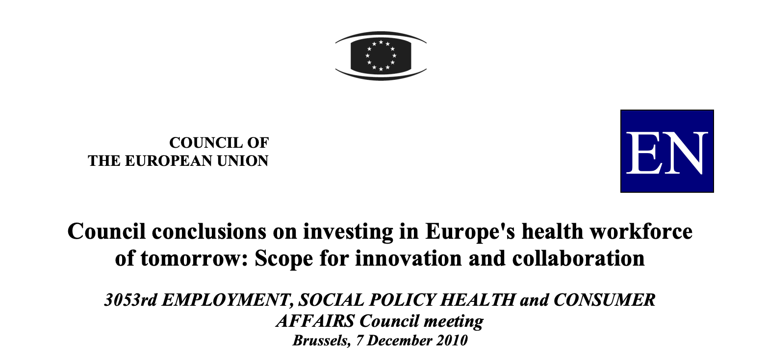 Belgium To Put Health Workforce Crisis On EU Presidency Agenda For ...