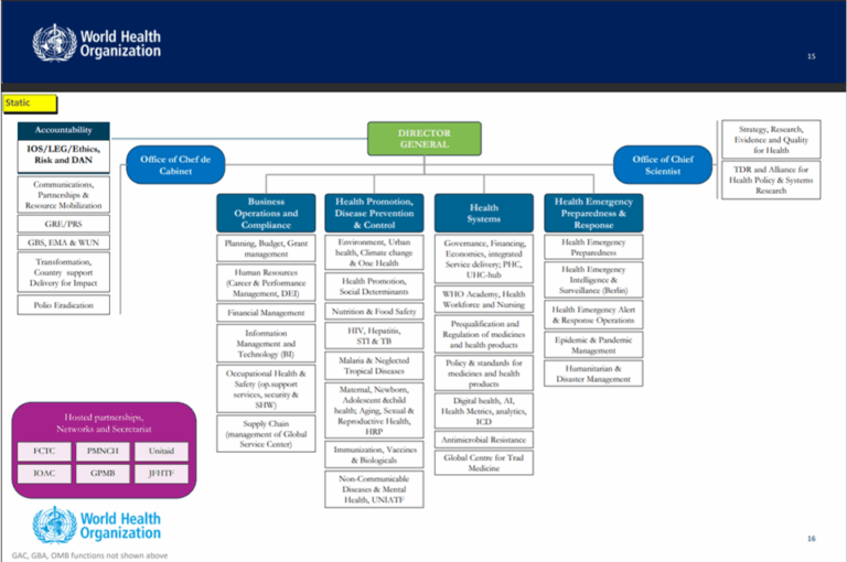 WHO To Shrink Its Geneva Headquarters Down To Just Four Programme ...